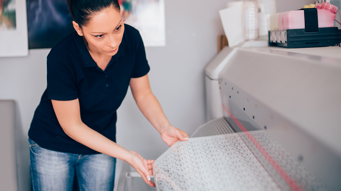 Digitaldruck zur Funktionalisierung textiler Materialien