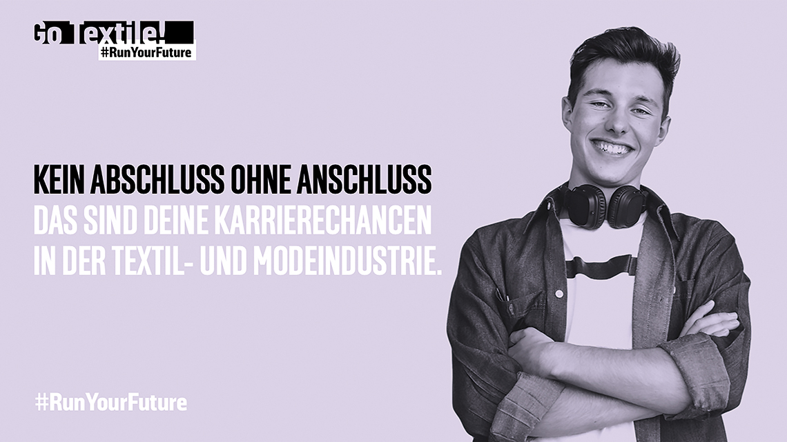 Go Textile! #RunYourFuture gewinnt Silber